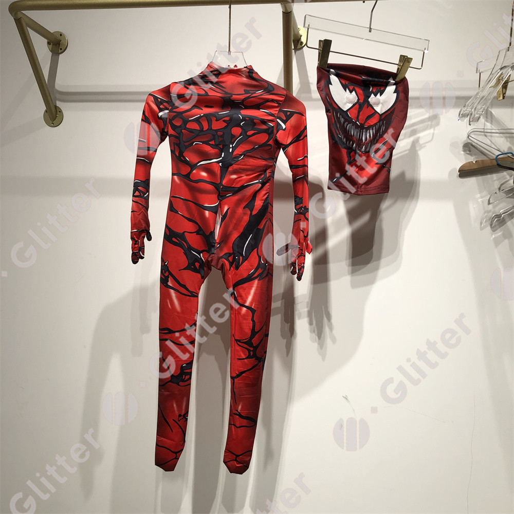 Marvel Movie Venom 3 The Last Dance Cosplay Costume for Kids Boy Black ...