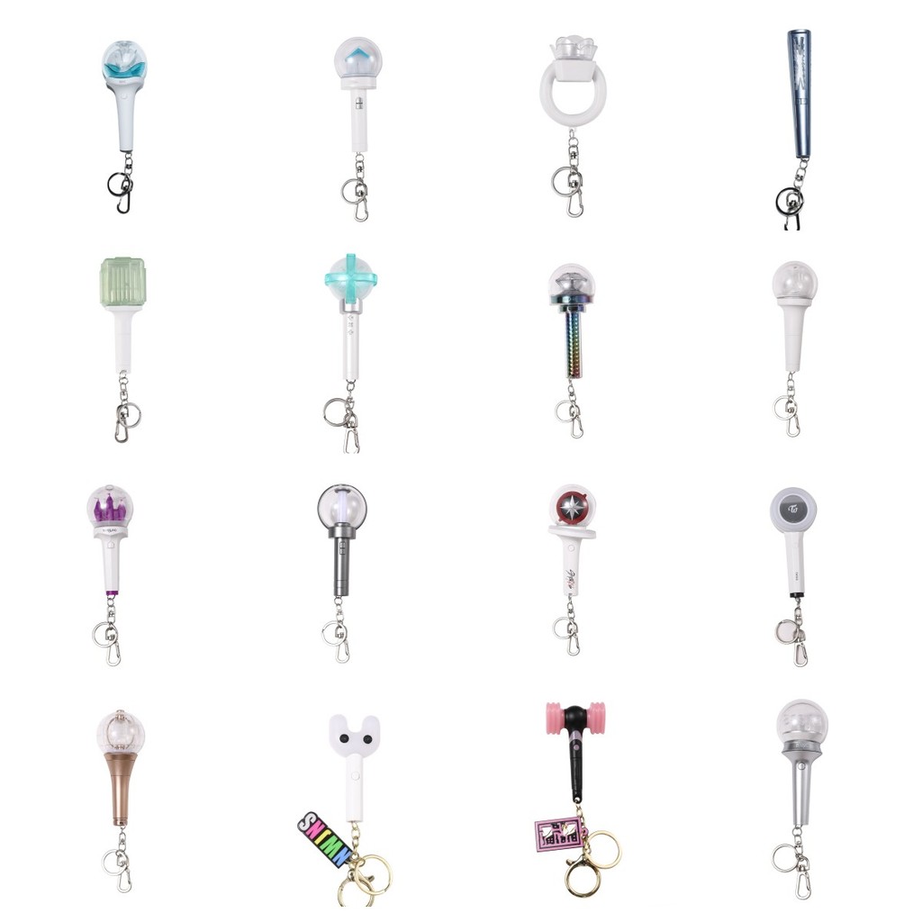 Kpop Idol ZB1 BOYNEXTDOOR ATEEZ Gidle Mini Lightstick Keychains Support ...