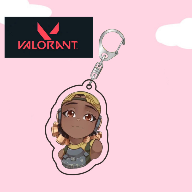 [Pendant] Valorant Fearless Contract VALORANT Game Merchandise Cartoon ...
