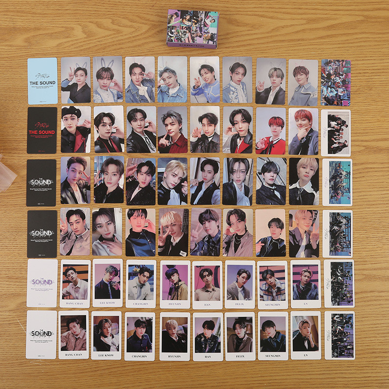 55pcs STRAY KIDS JJAM Lomo cards ATE Lose My Breath Magic School SKZ ...