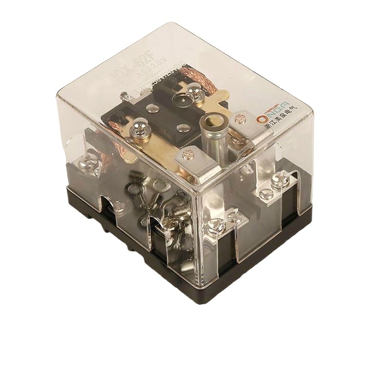 ＜Electromagnetic relay 8-pin two-on-two-off switch, DC AC high power ...