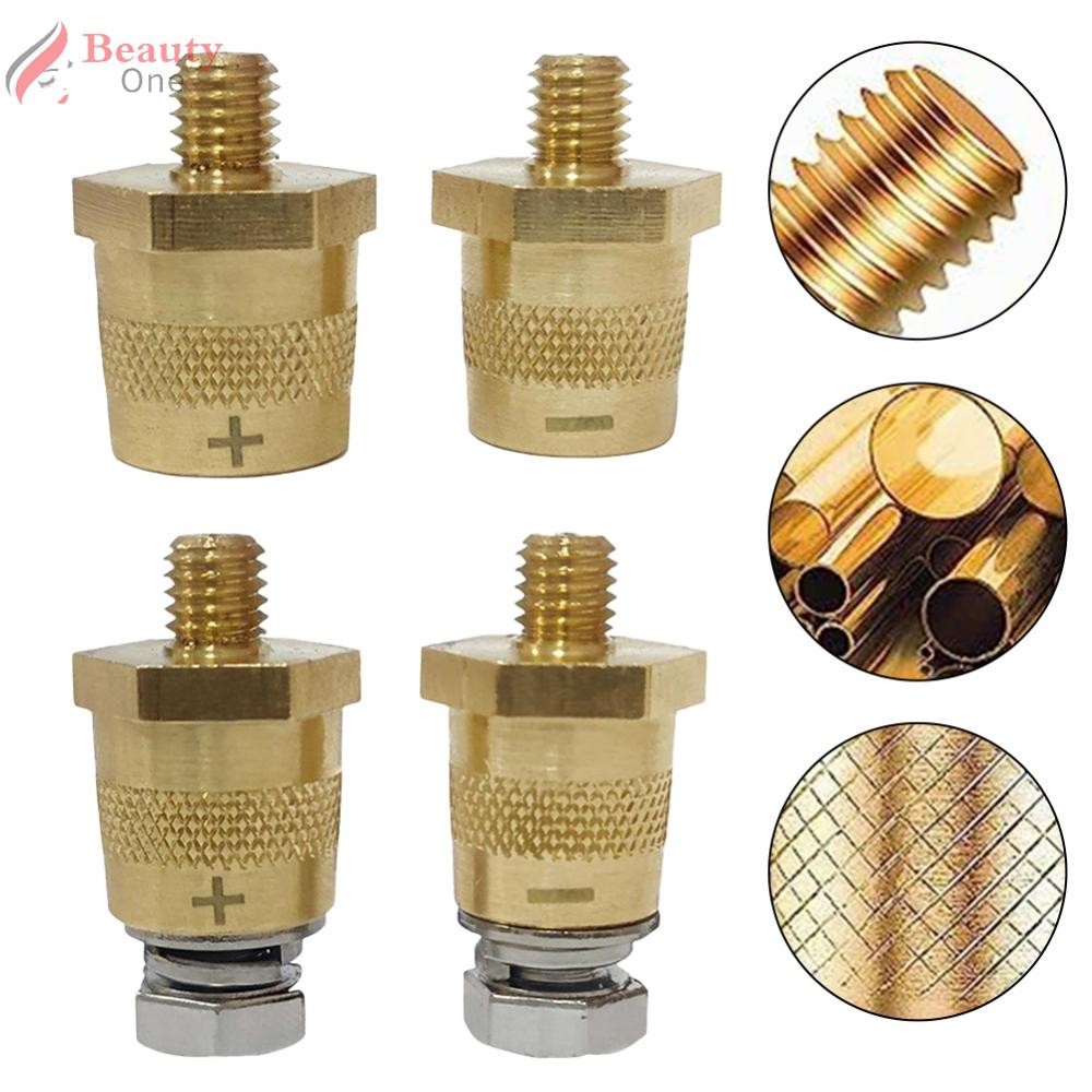 M8 Solid Brass Battery Terminals Easy to Use Adapter for Lithium ...