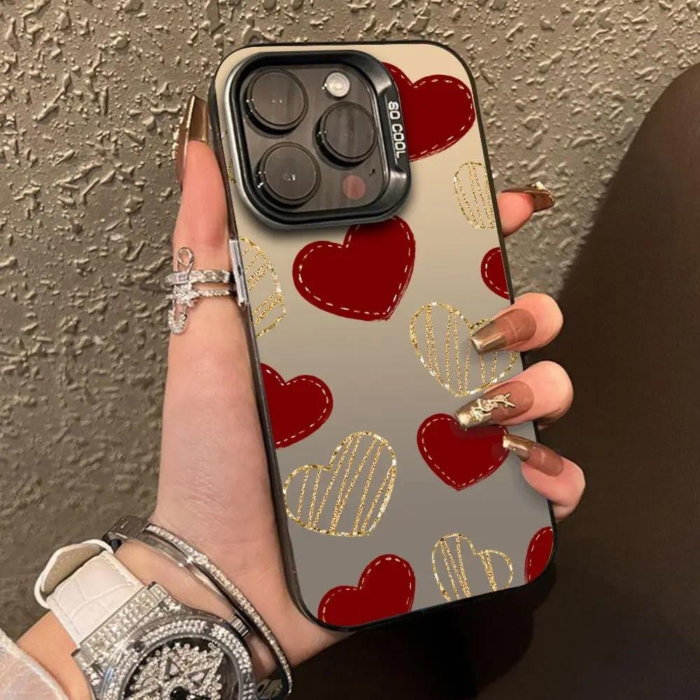 Love Heart Silver IMD Phone Case For Tecno Spark GO 1 GO 2025 30C Pova ...