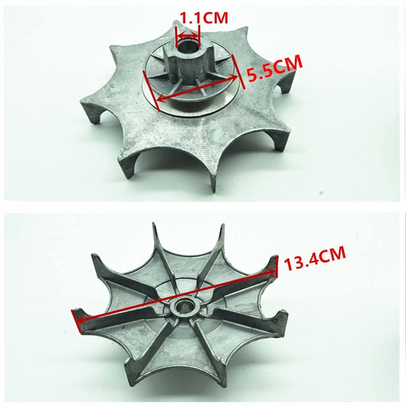 Fully automatic mini washing machine pulley iron motor wind wheel blade ...