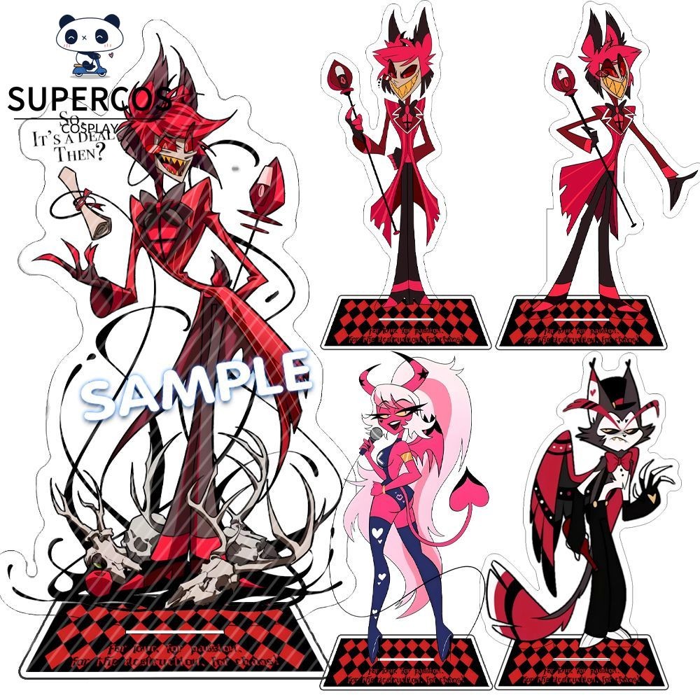 Hazbin Hotel Alastor Charlie acrylic stand figure collection | Shopee ...