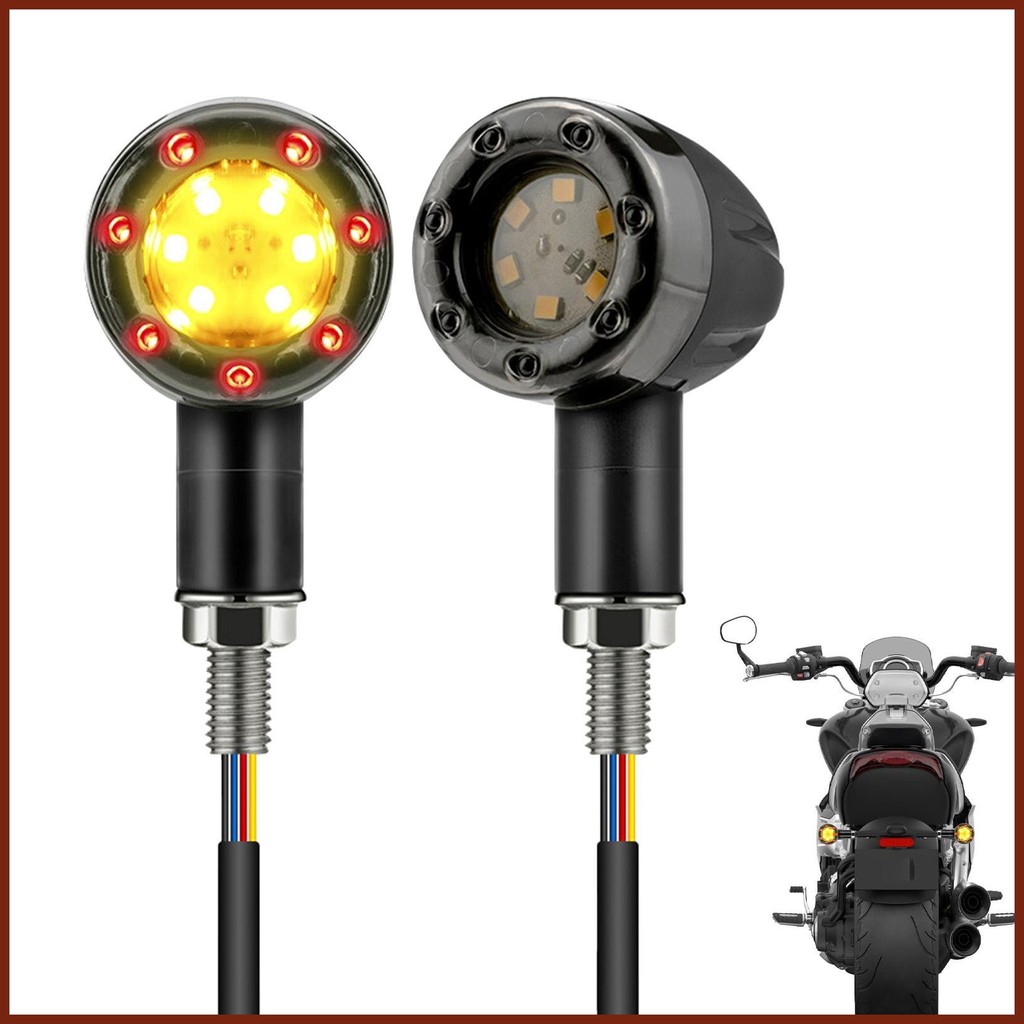 Motorcycle Turn Signals LED Motorcycle Front Rear Indicator Small ...