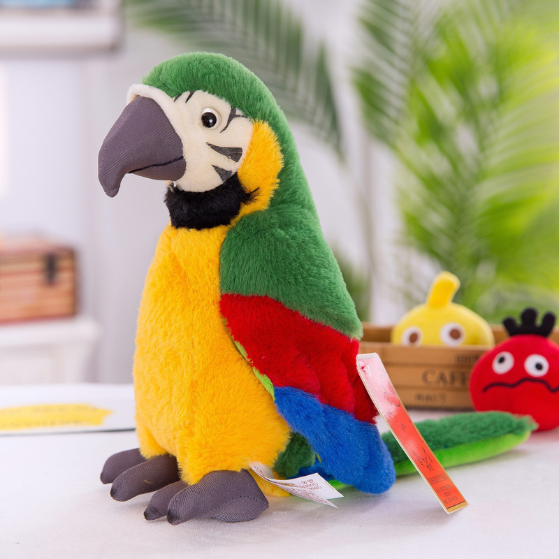 Simulation King Kong Bird Doll Cute Parrot Doll Plush Toy Creative ...