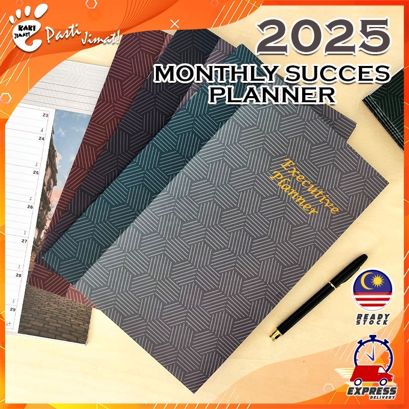 Kaki Jimat 2025 A4 Size Executive Planner PVC Cover / Card Cover Diary ...