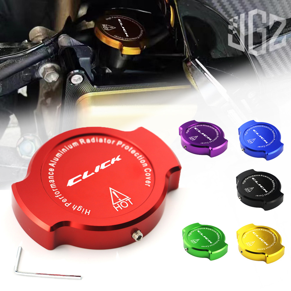 For HONDA Click 125 160 V1 V2 V3 Radiator Cap Cover Full CNC Motorcycle ...