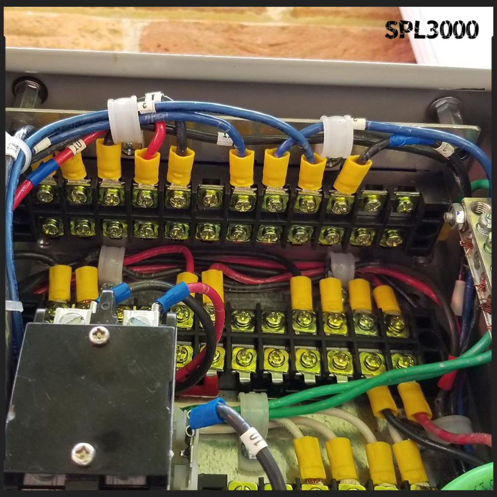 1/2 Double Rows 12 Positions 600V 15A Screw 6P Bar Copper Type Fork ...
