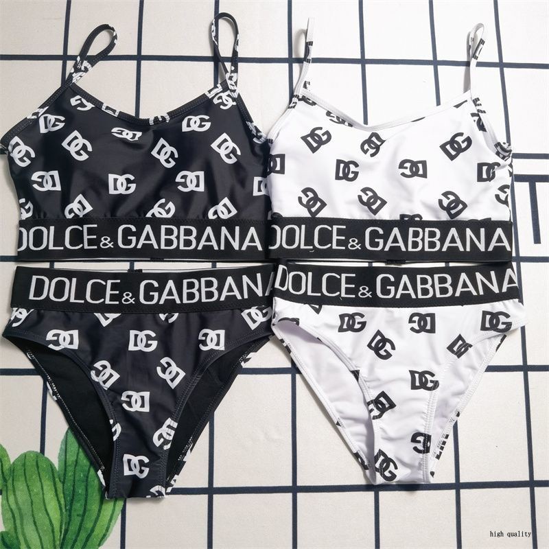 Dolce & Gabbana Swimsuit Outdoor High-End Swimsuit with Chest Pad Small ...