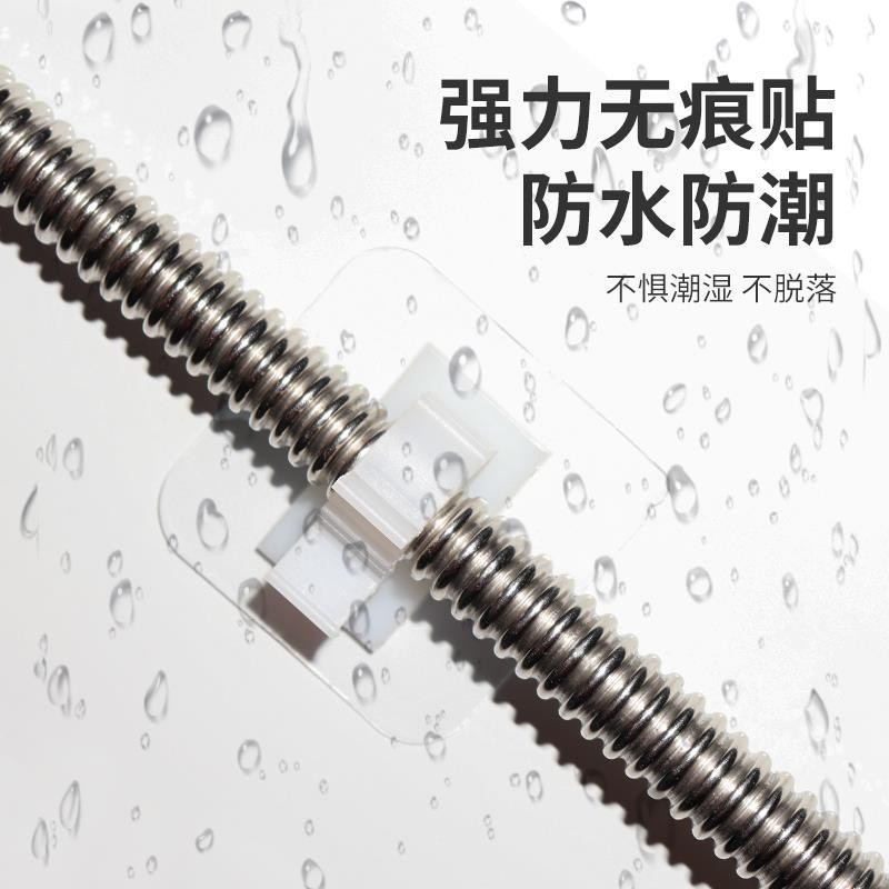 Pipe card fixed pipe clamp pipeline drain pipe paste line card multi ...
