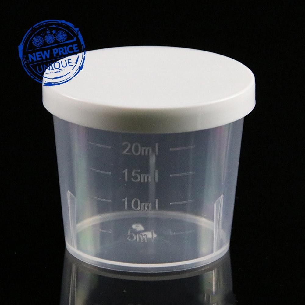 Medicine Medication Plastic Measure Guided Measuring Container 20/30 ...