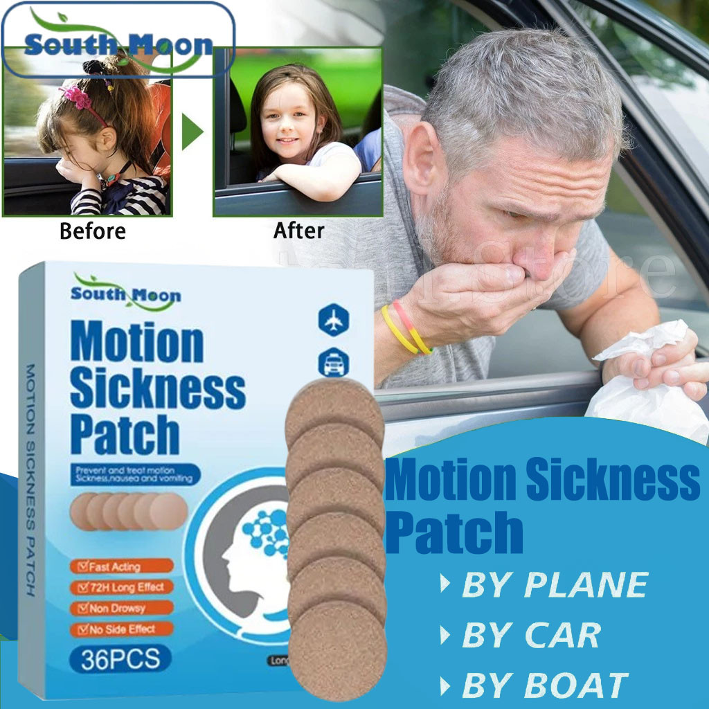 36 Piece Motion Sickness Patch Relief Patch Anti Seasickness Nausea ...
