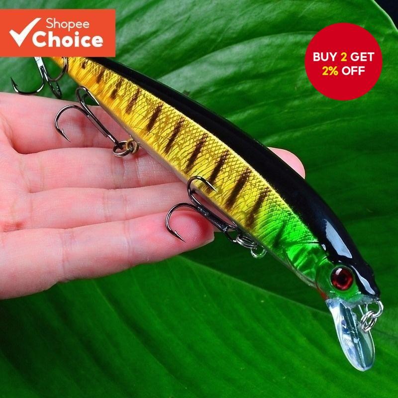 Artificial Bait 14cm 18.5g 3 Hooks 3D Eye Bait | Shopee Philippines