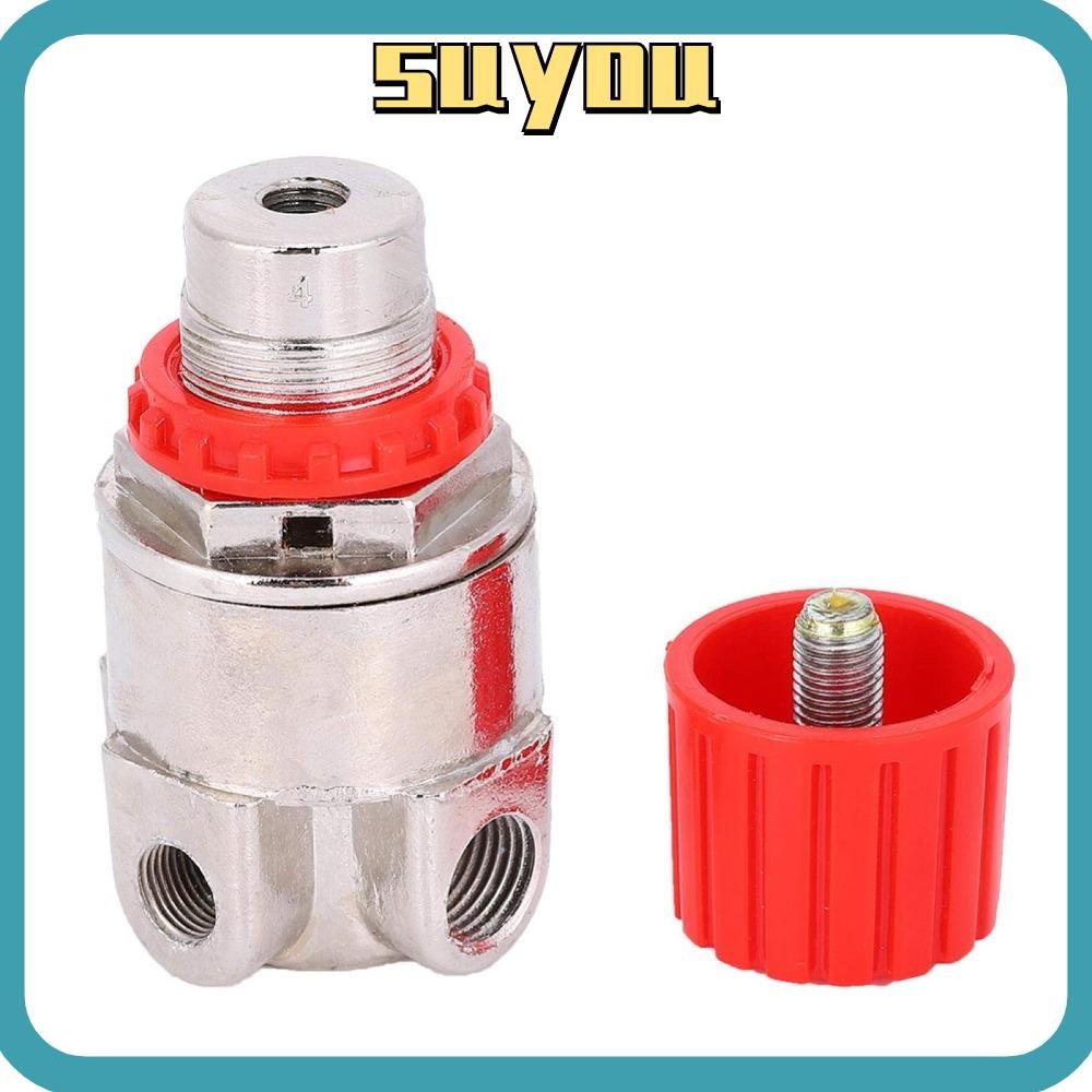 SUYO Pressure Switch, 4 Holes Parts Air Regulating, Hard 140PSI Rubber ...