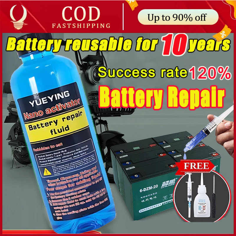 No Need To Replace Batteries 500ml Battery Repair Fluid Universal For ...