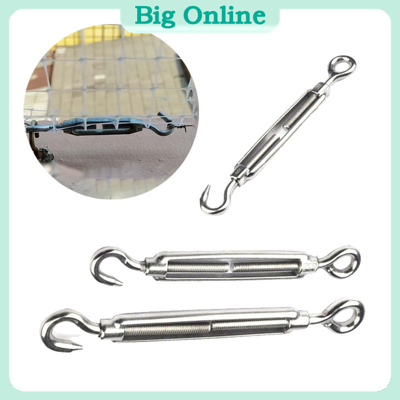 304 Rotary Buckle Stainless Steel Eye Style Wire Tensioner Screws Bolts ...