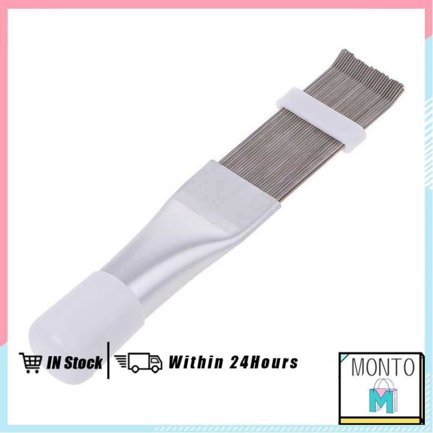 Stainless Steel Aircon Fin Cleaner Comb Air Conditioner Coil Cleaner ...