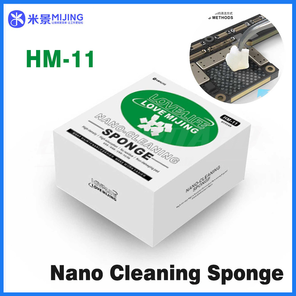 MIJING HM-11 Nano Cleaning Sponge Is Suitable for Mobile Phone Rear Glass, Screen, Frame, Camera ...