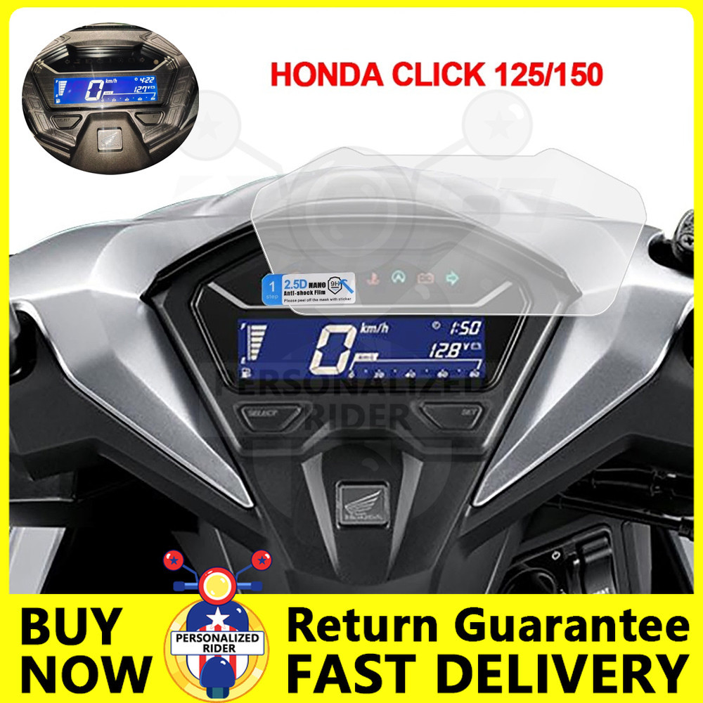 HONDA Click V3 Click V2 Speedometer Gauge Screen Protector Anti-Scratch ...
