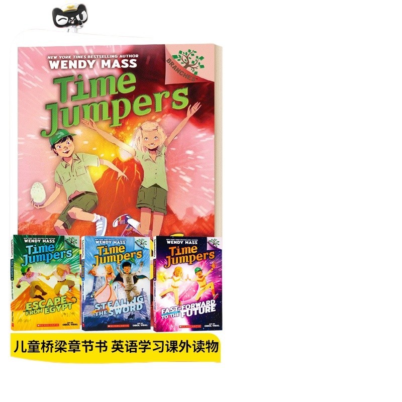 English Original Picture Book Time Traveler Time Jumpers Stealing The ...