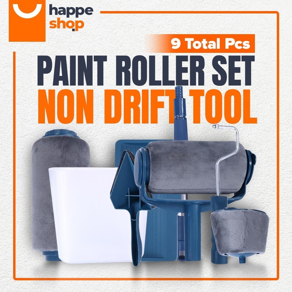 RQ+YyOPaint Roller Set Tool Set Clever Paintbrush Non-drip Decorating ...
