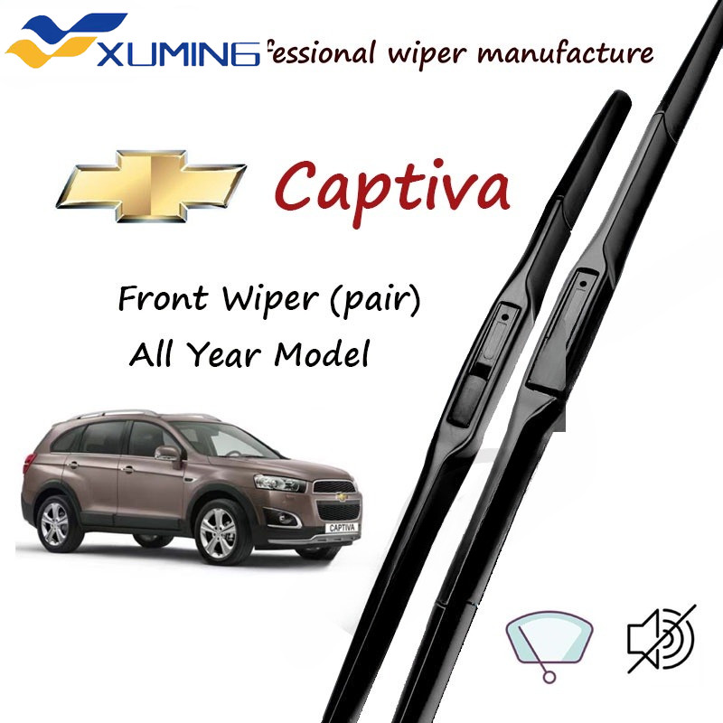 XM (Quality)Chevrolet Captiva Front Wiper Blade 16+24 Set/Pair for All ...