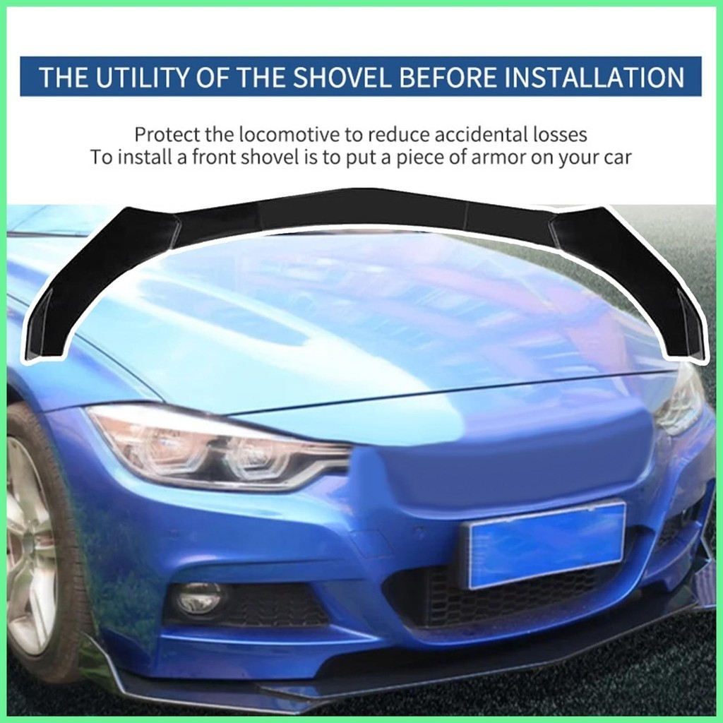 Car Front Bumper Lip Splitter Adjustable Five-stage Lightweight Front ...