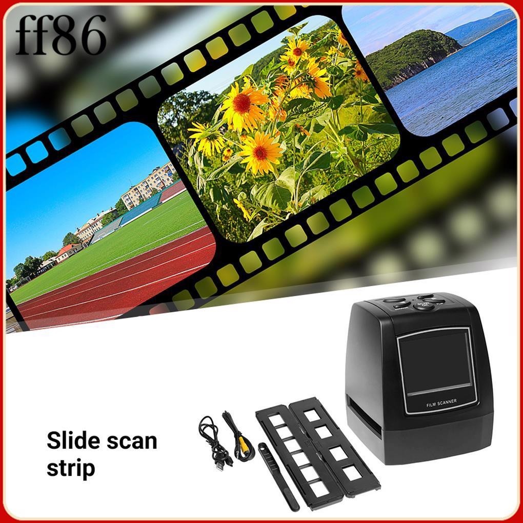 Mini Portable Negative Film Scanner 35/135mm Film with Converter Slide ...