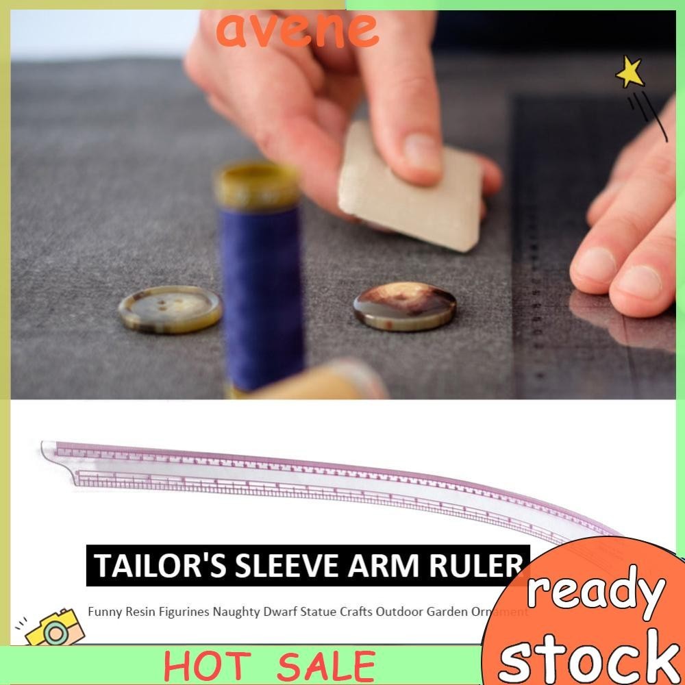 Plastic Tailor Curve Measuring Ruler Sleeve Arm French Curve Sewing ...