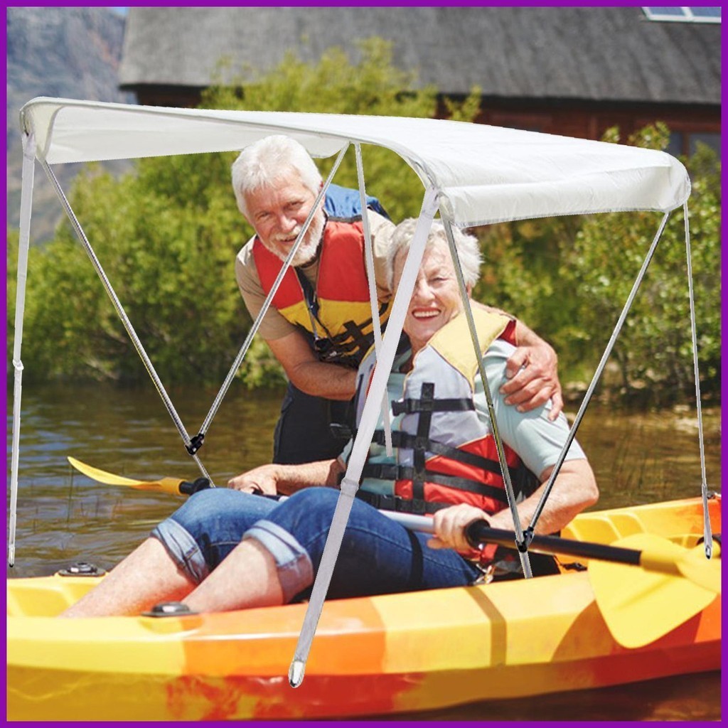 Kayak Awning Canopy Canoe Awning Tent Waterproof Canoe Kayak Boat Sun ...