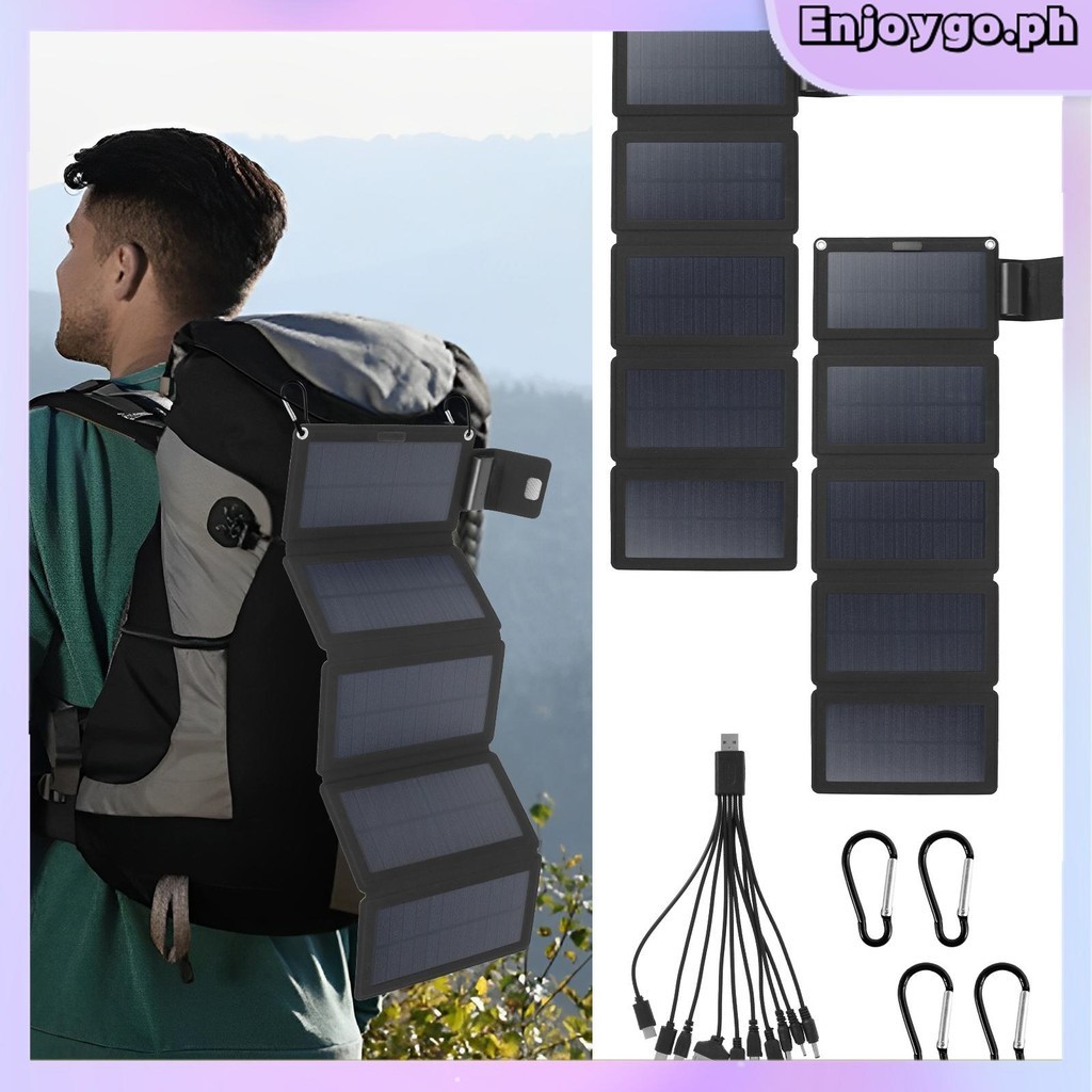 20W Folding Solar Panel Charger IP55 Waterproof Portable Solar Panel ...