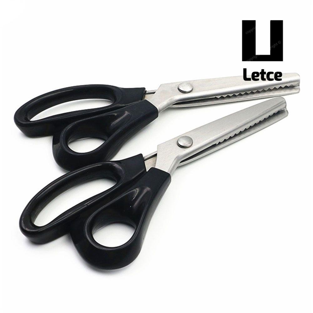 LETCE Comfort Grip Handled Tailor Scissors Fabric lace Scissors ...
