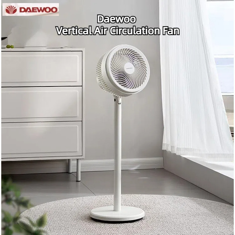 Daewoo Vertical Air Circulation Fan Fan Floor Fan Household Small Table ...