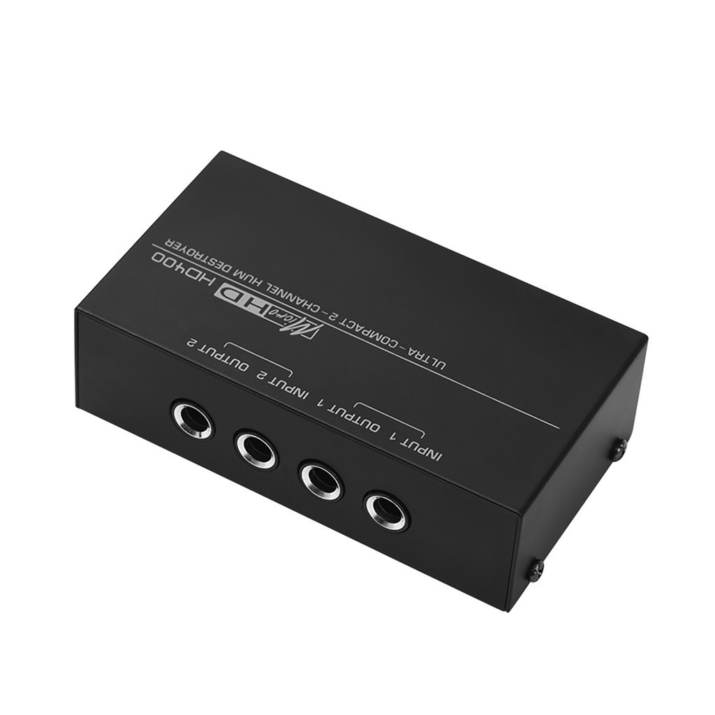 Ultra-compact Hum Destroyer 2-channel Hum Eliminator Noise Filter with ...