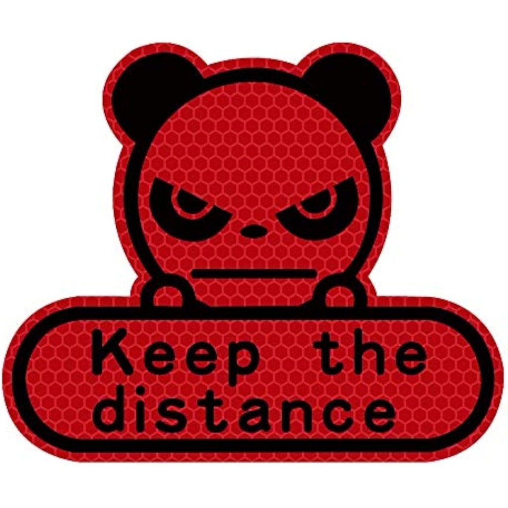 1Pcs Reflective Diamond Stickers Keep Distance Reflective Stickers Tape ...