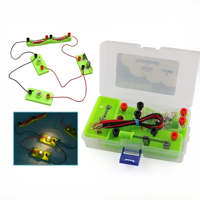 Electric Circuit Kits Physic DIY Educational Experiment Toy Kids School ...