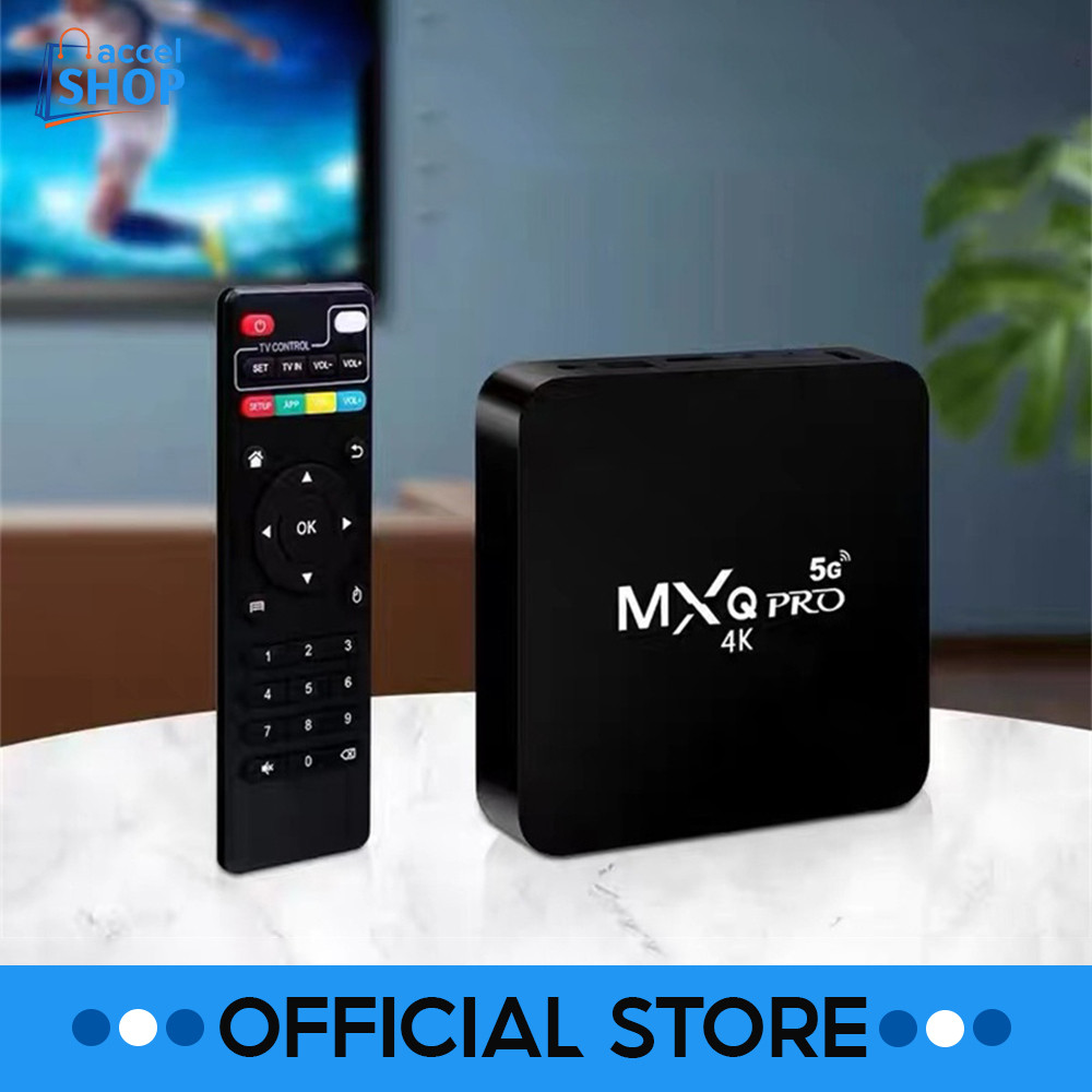 Accel CLEARANCE SALE Smart TV Box WiFi Connection Support External ...
