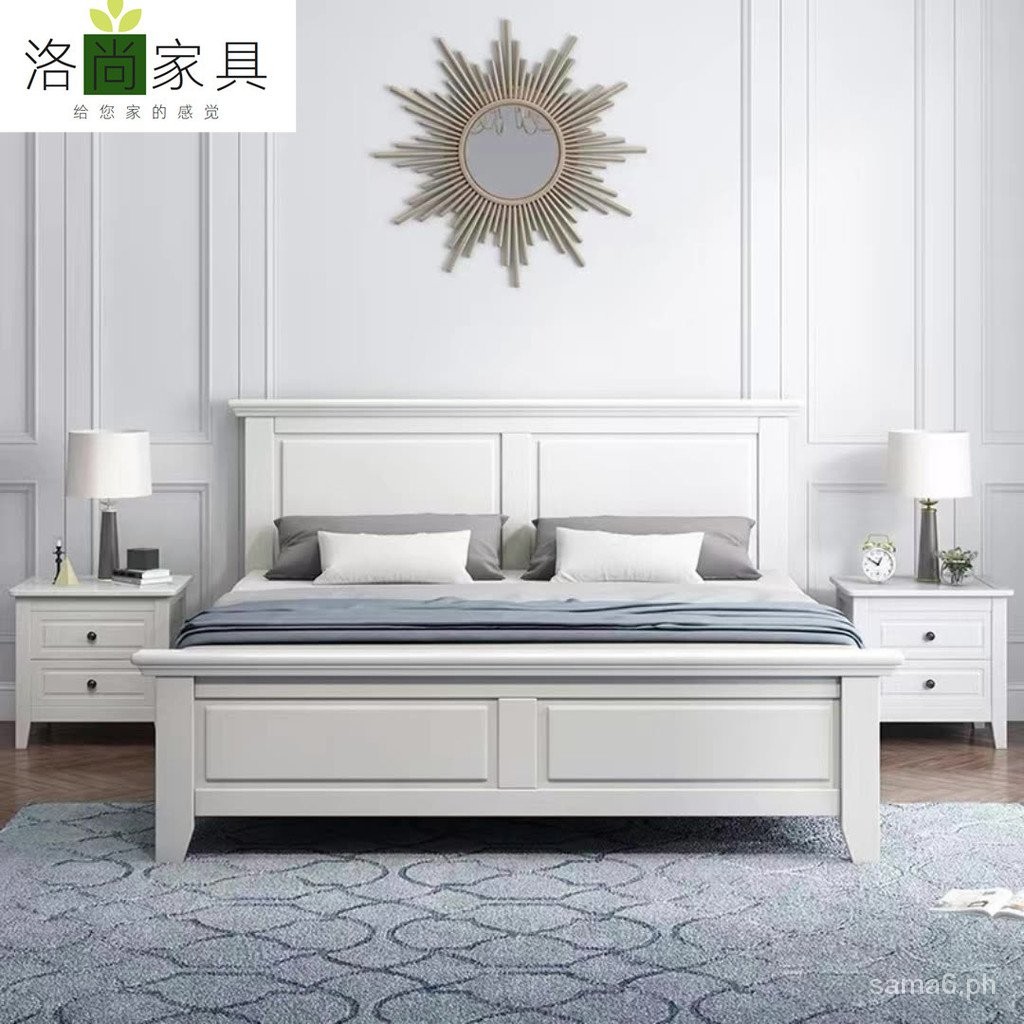 American style solid wood bed1.8mKorean Pastoral Princess Bed1.5mModern ...