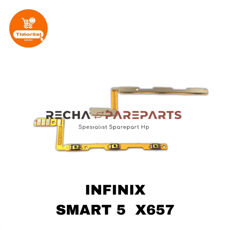 TOMBOL Flexible ON OFF VOLUME INFINIX SMART 5 X657 / FLEXIBLE POWER ...