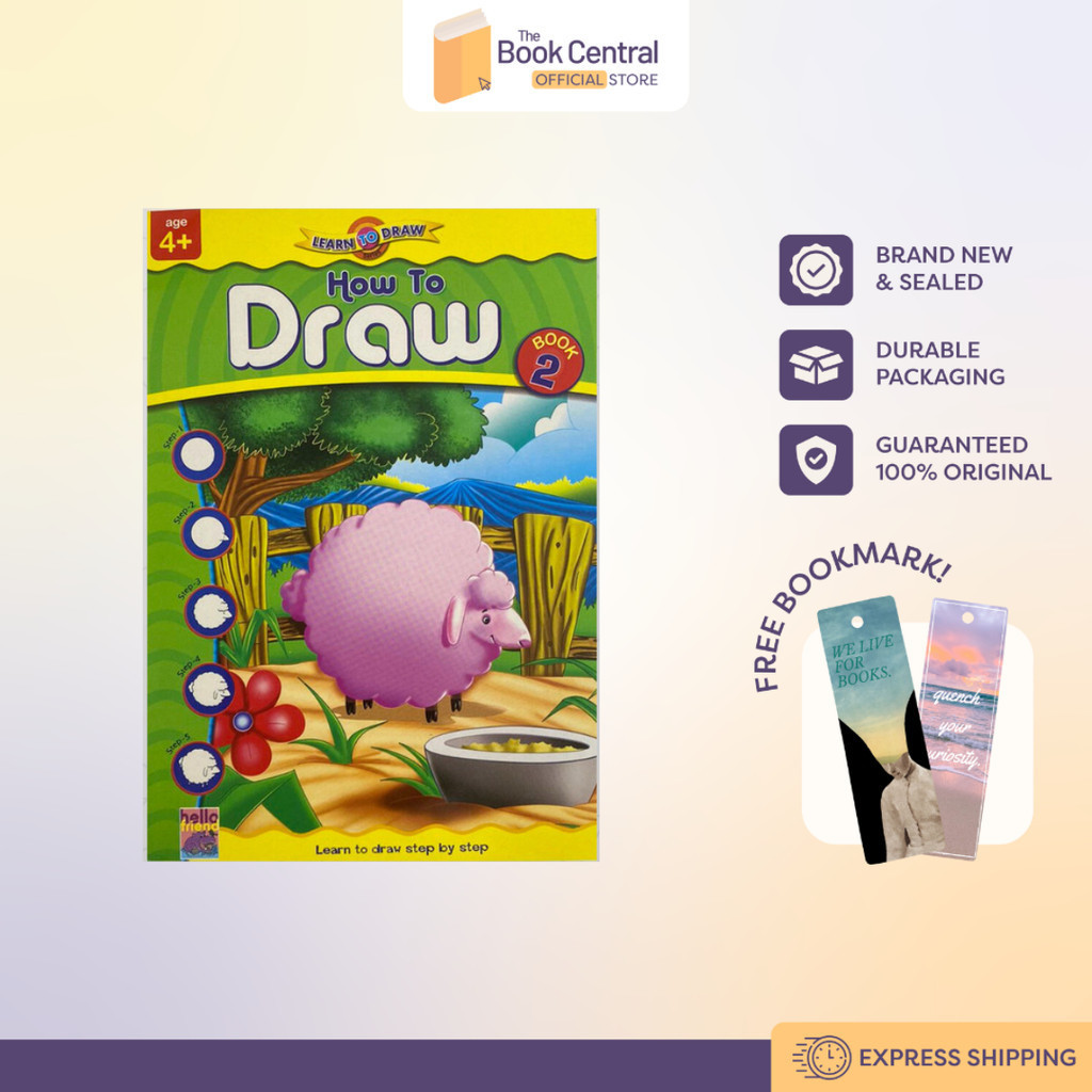 How to Draw Book 2 for kids 4 to 6 years old (ORIGINAL) Children's ...