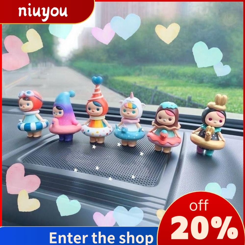 NIUYOU Box, POPMART Bubble Marte Pucky Pool Babies Series Anime Cartoon ...