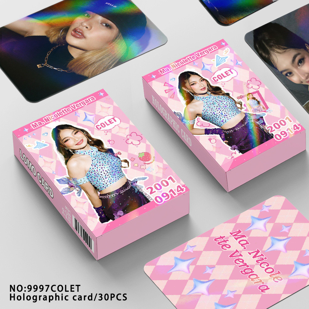 30-124pcs BINI SB19 Photocard PANTROPIKO CHERRY ON TOP Laser Hologram ...