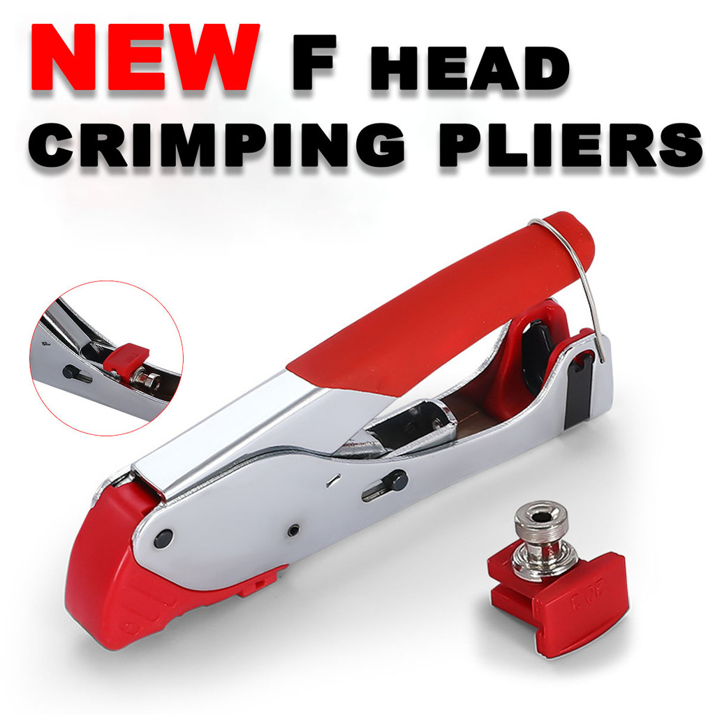 Wire crimper pliers crimping coaxial extrusion pliers cable crimping ...