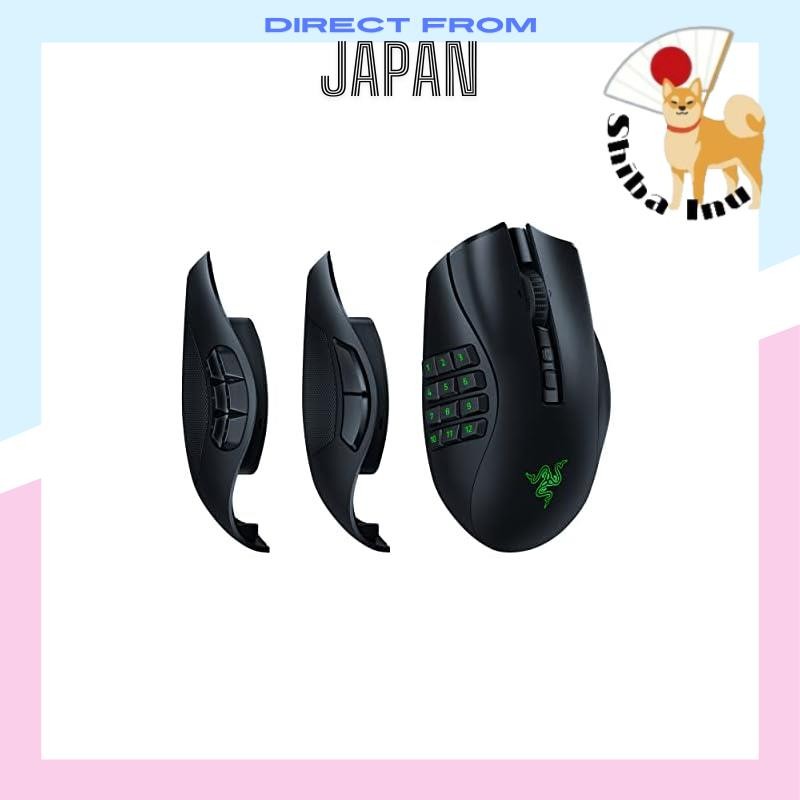 Razer Naga V2 Pro Wireless Gaming Mouse - 19+1 Programmable Buttons, HyperSpeed Wireless ...