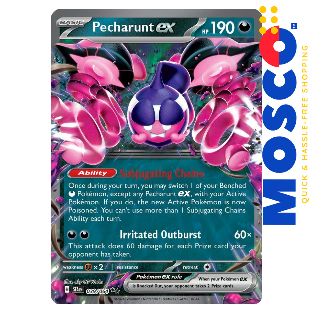 Pecharunt ex - 039/064 Double Rare Shrouded Fable | Pokemon TCG ...