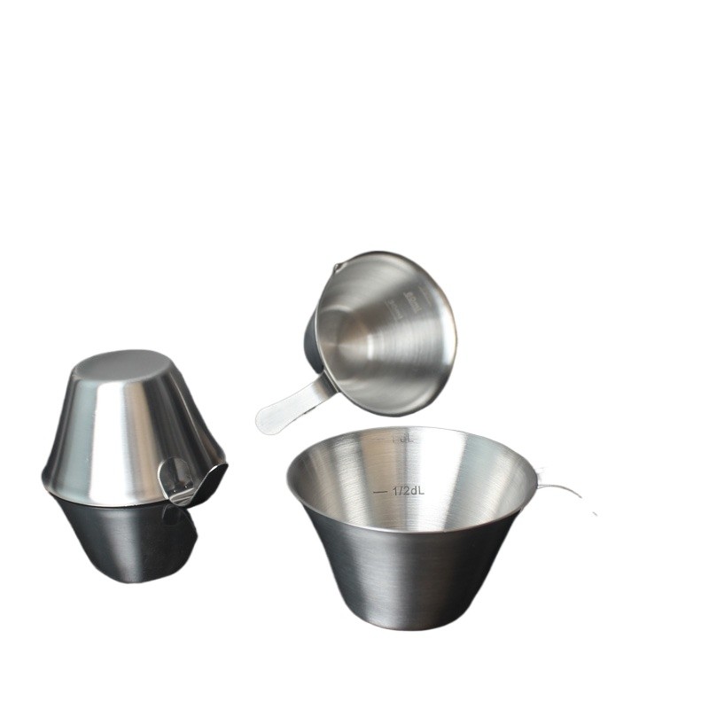 304 stainless steel espresso measuring cup Ansi cup milk coffee ...