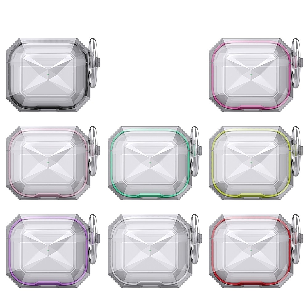 For AirPods 1/2/3/4/Pro Pro2 Case Clear Couple Anti-drop Earphone Cover ...