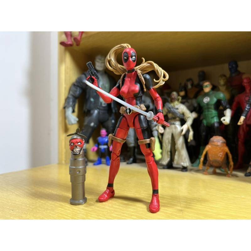 Wolverine, MARVEL LEGENDS, Deadpool, Rotten Face, 6-inch, Moveable ...